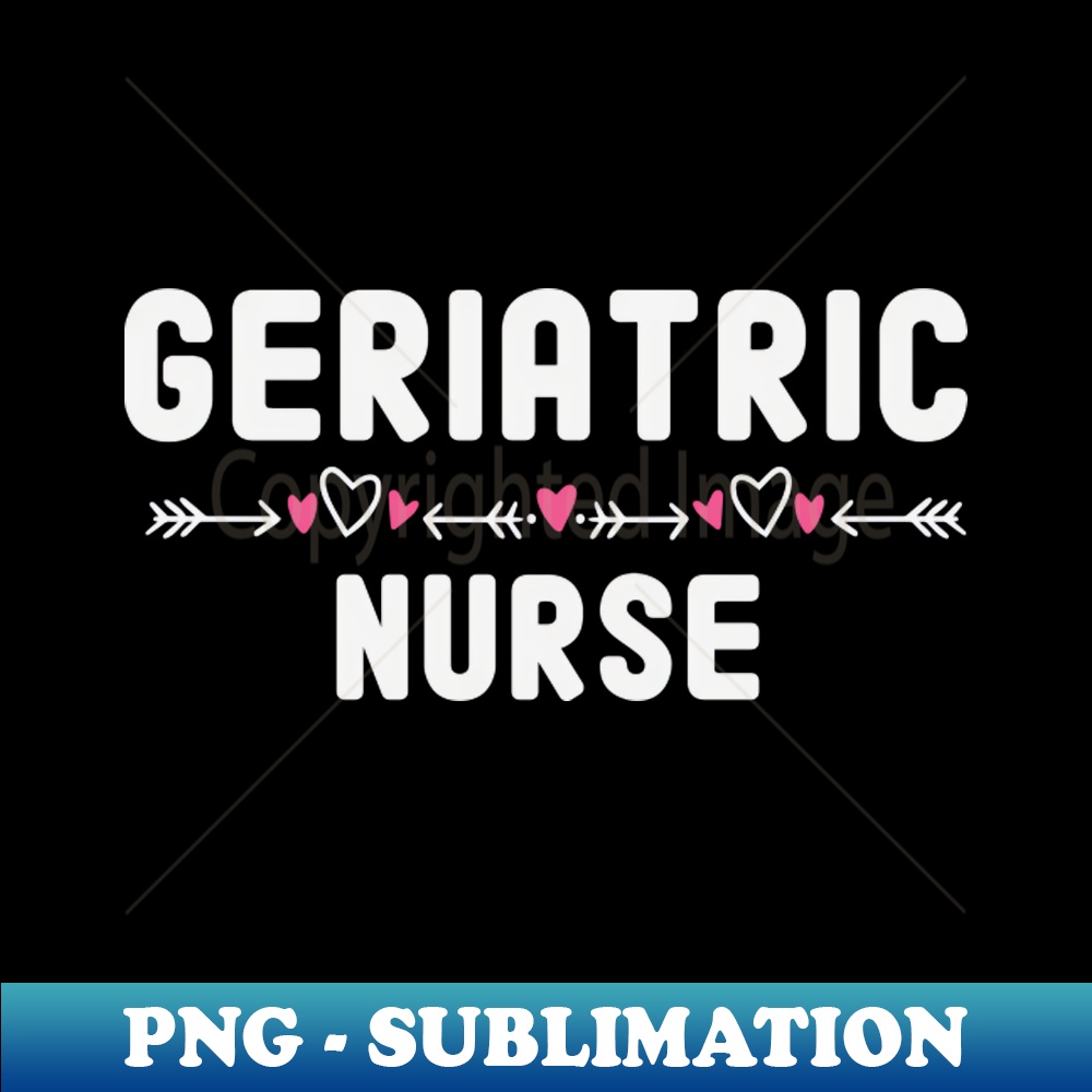 Cute Geriatric Nurse - Gerontology Nursing School Heart Bir | Inspire ...