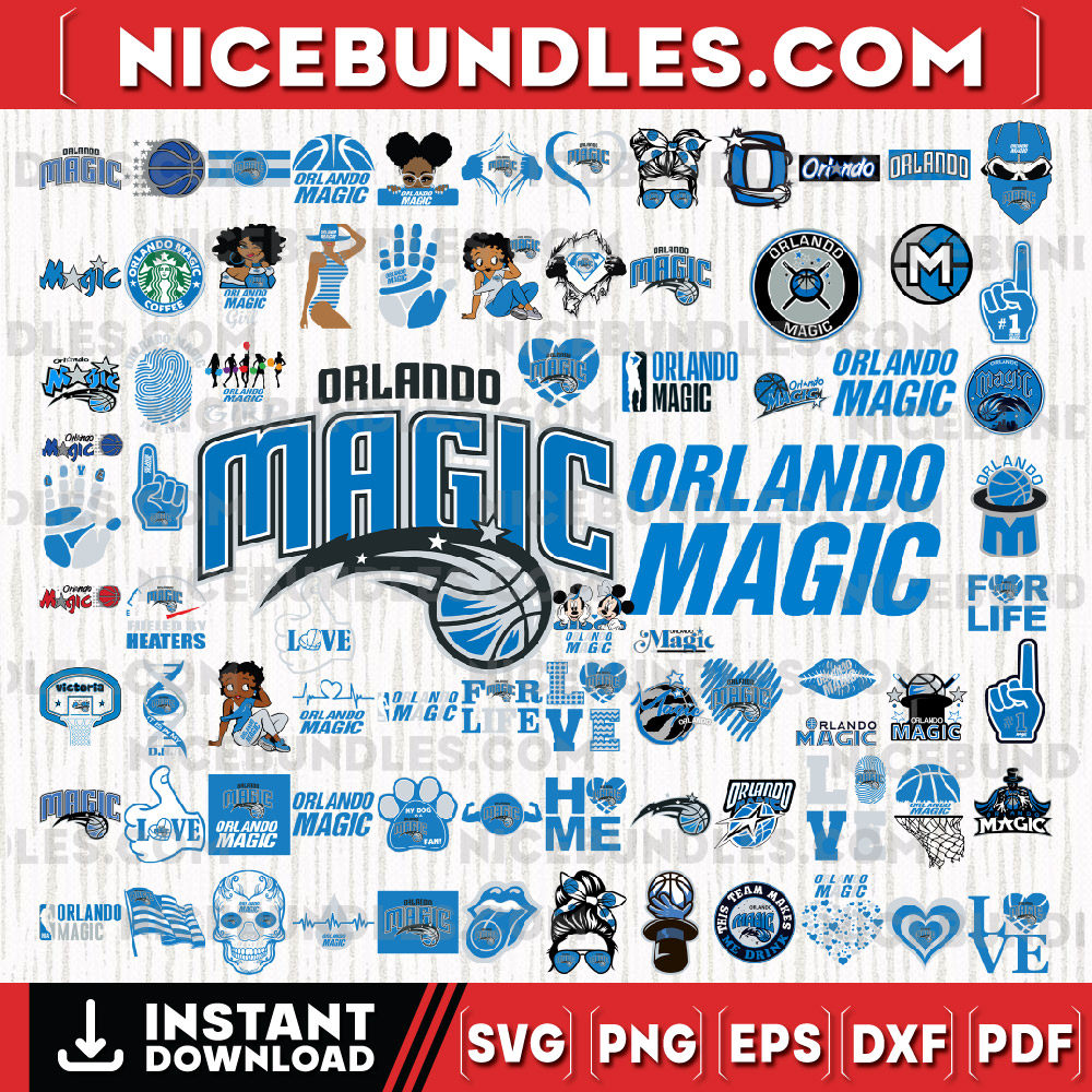 78 Files Orlando Magic Team Bundles Svg, Orlando Magic svg, - Inspire ...