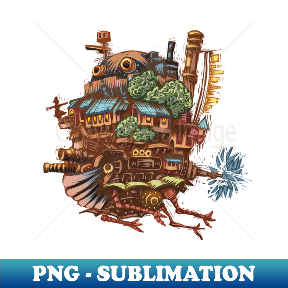 Moving castle - Professional Sublimation Digital Download - - Inspire ...