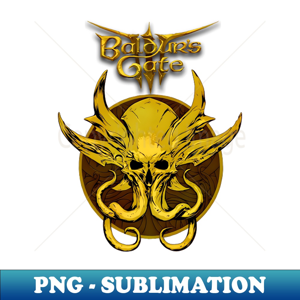 BG 3 Cthulhu illithid - PNG Transparent Sublimation Design - | Inspire ...