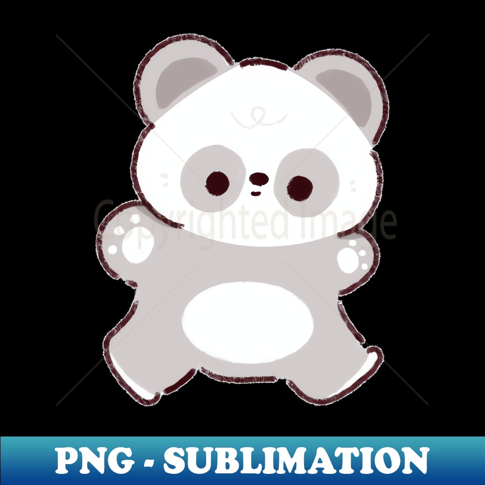 Panda - PNG Transparent Digital Download File for Sublimatio | Inspire ...