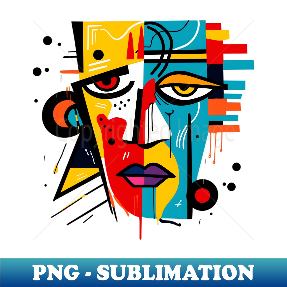 Bright colors mans face line art design - Special Edition Su | Inspire ...