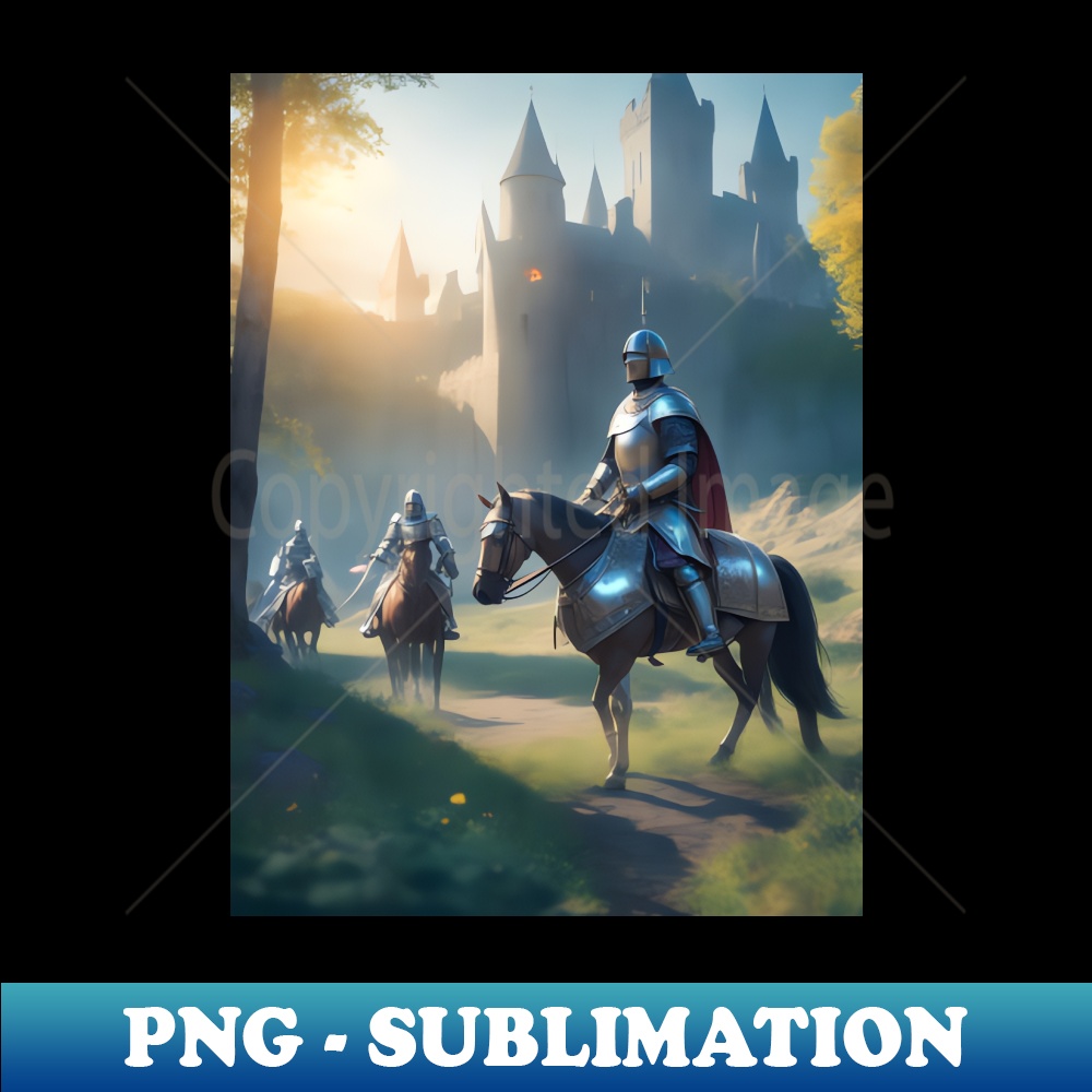 Medieval Horse Rider - Elegant Sublimation PNG Download - Bo - Inspire ...