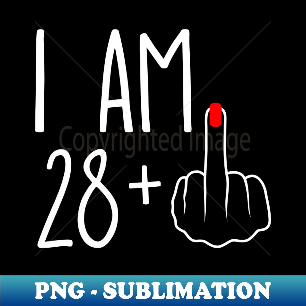 Vintage 29th Birthday I Am 28 Plus 1 Middle Finger - High-Qu | Inspire ...