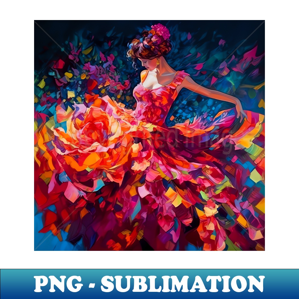 Dancing in the Garden 2 - High-Resolution PNG Sublimation Fi | Inspire ...