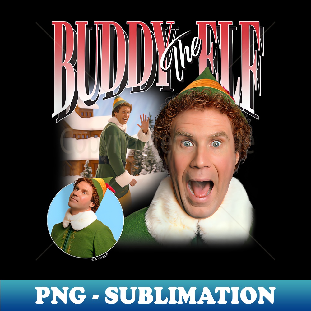 Elf Buddy the Elf Retro Trio Christmas - Creative Sublimatio | Inspire ...