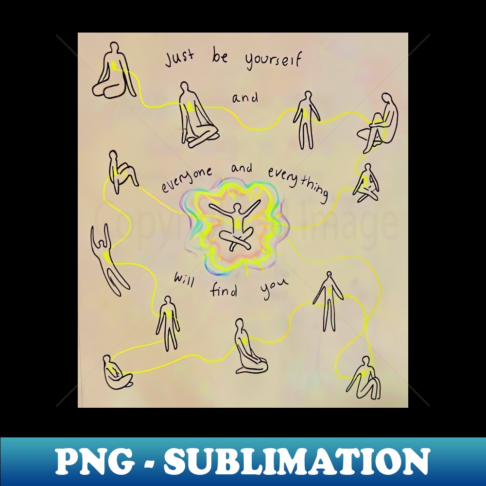 Embrace Your Authentic Self - PNG Transparent Digital Downlo - Inspire ...