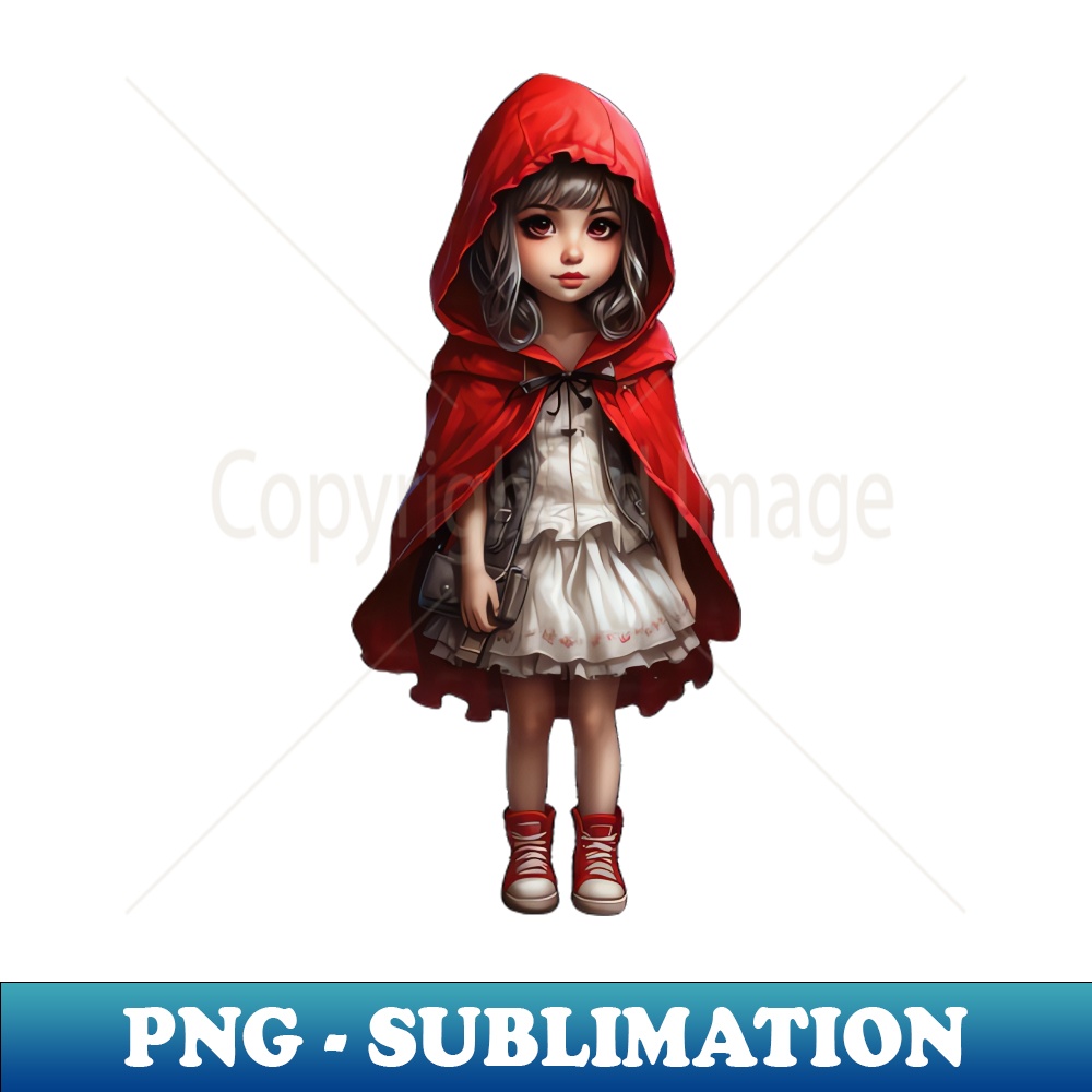 Emo Little red riding hood - Trendy Sublimation Digital Down | Inspire ...