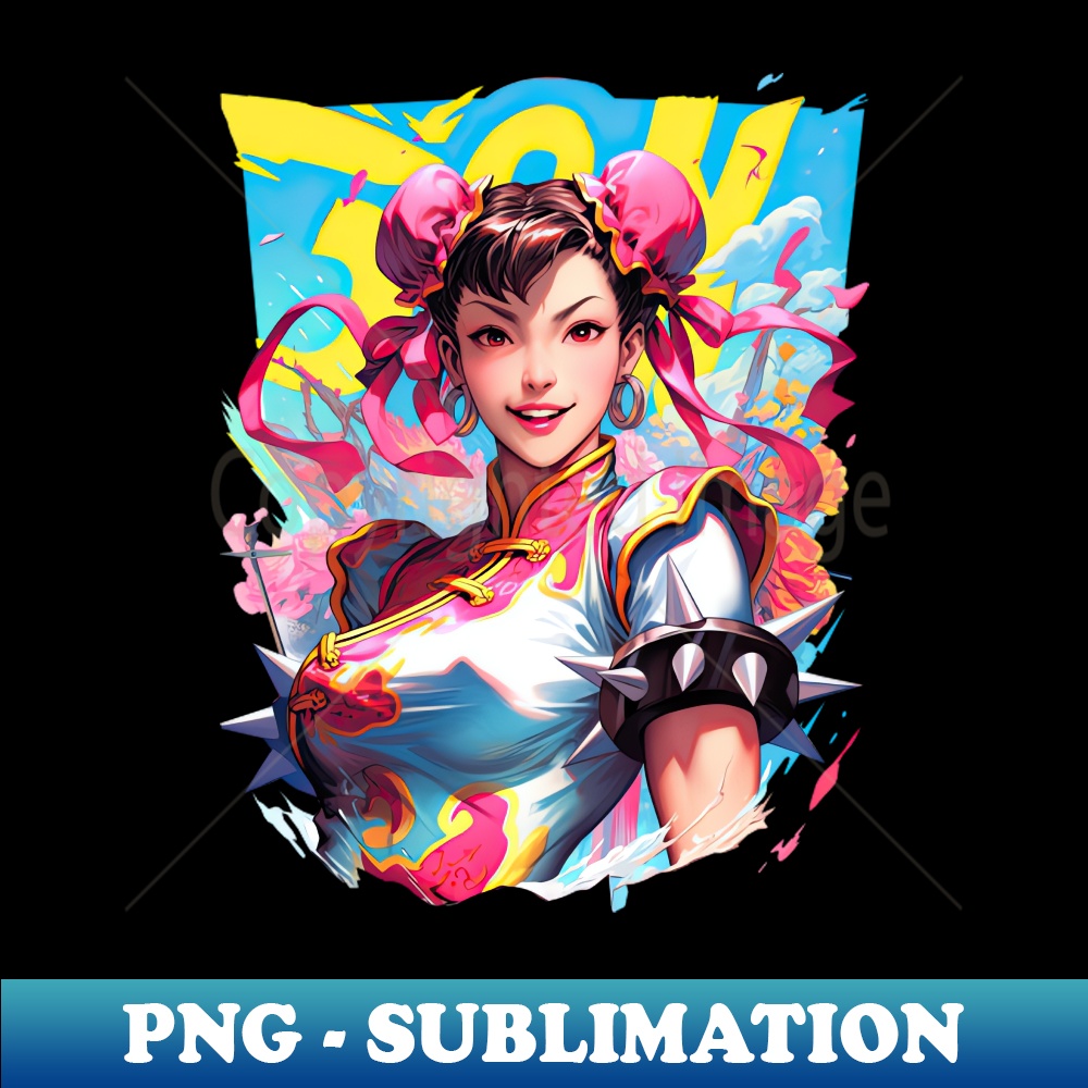 STREET FIGHTER - CHUN LI - RISING SUN Gaming Anime Manga Po | Inspire ...