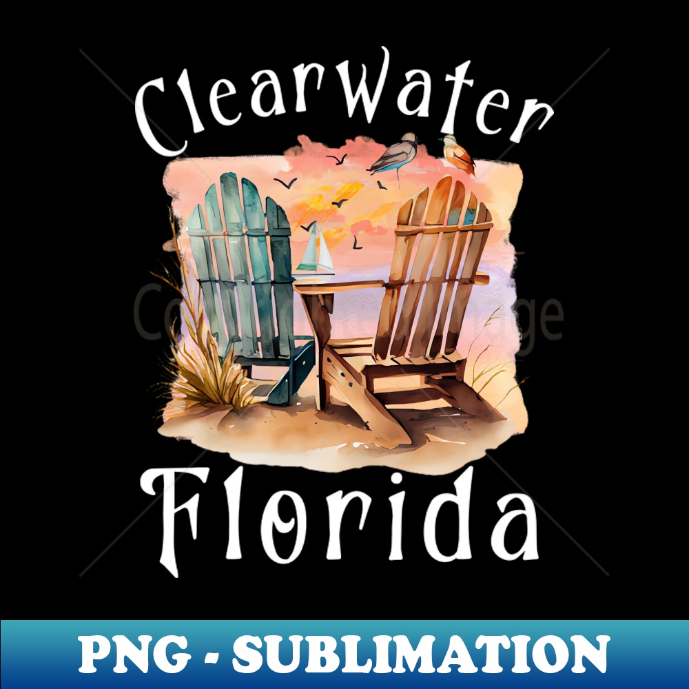 Clearwater Florida - PNG Transparent Digital Download File f - Inspire ...