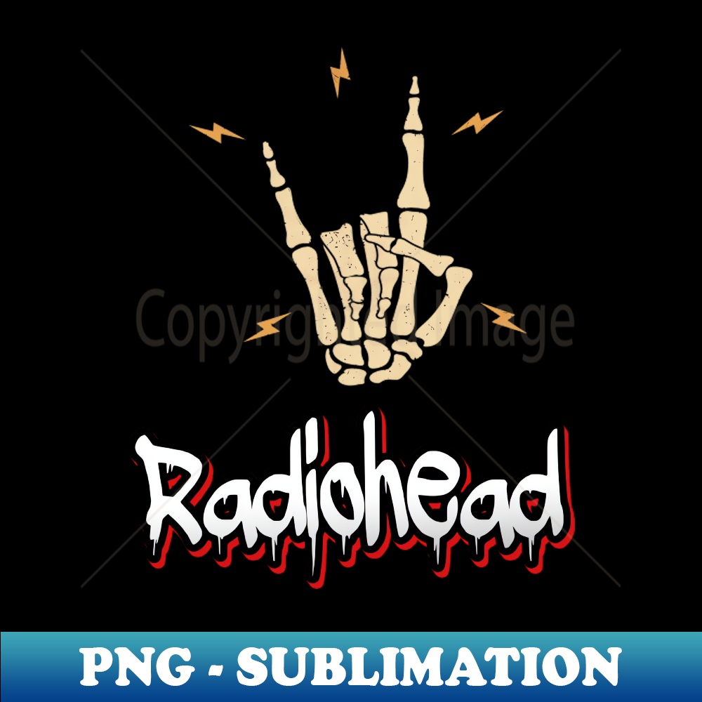 Skeleton - radiohead - PNG Transparent Sublimation Design - | Inspire ...