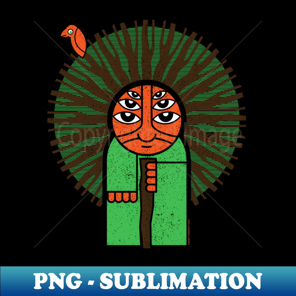 Gaia Series Forest Sprite - Sublimation-Ready PNG File - Per - Inspire ...
