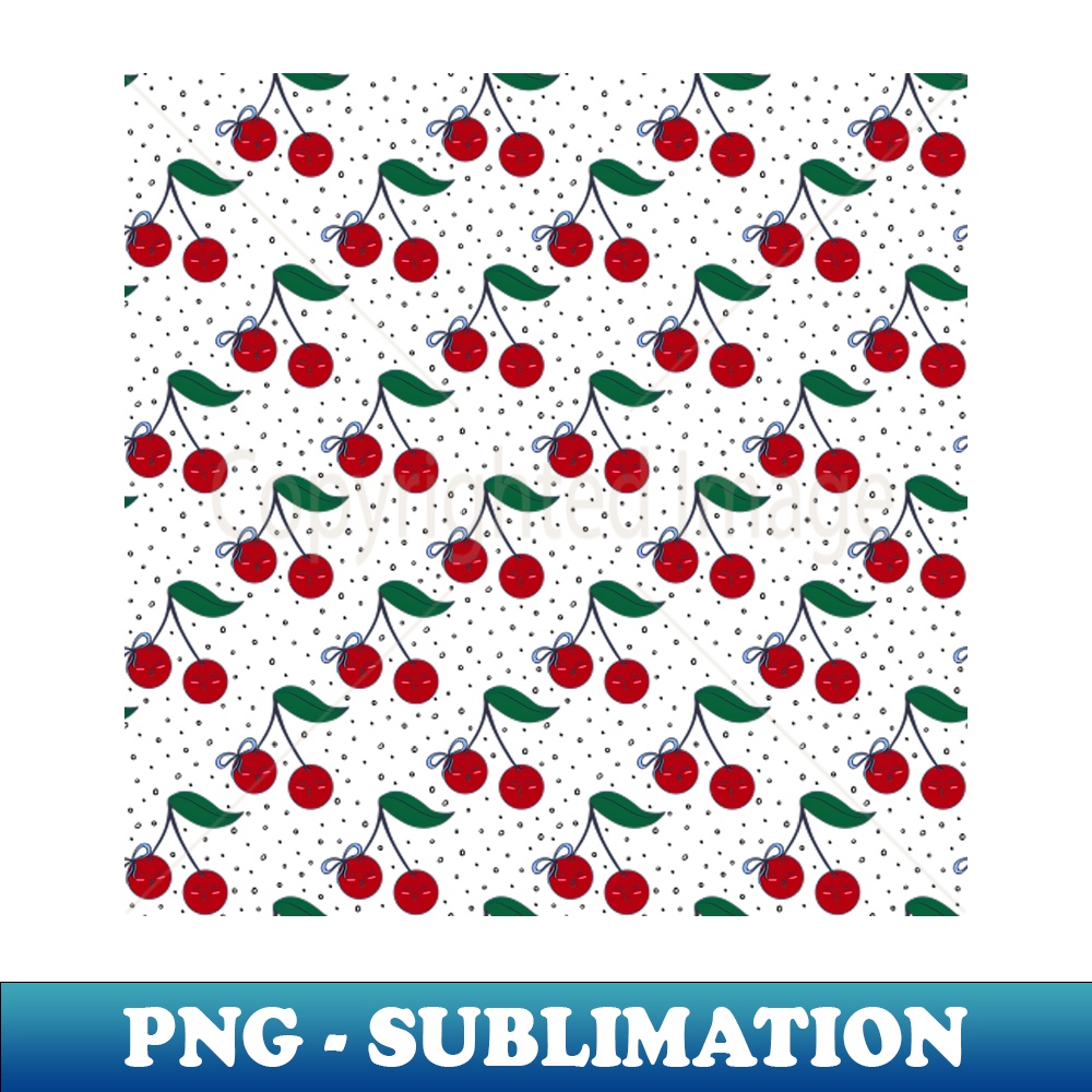 Cherry pattern - Unique Sublimation PNG Download - Boost You | Inspire ...