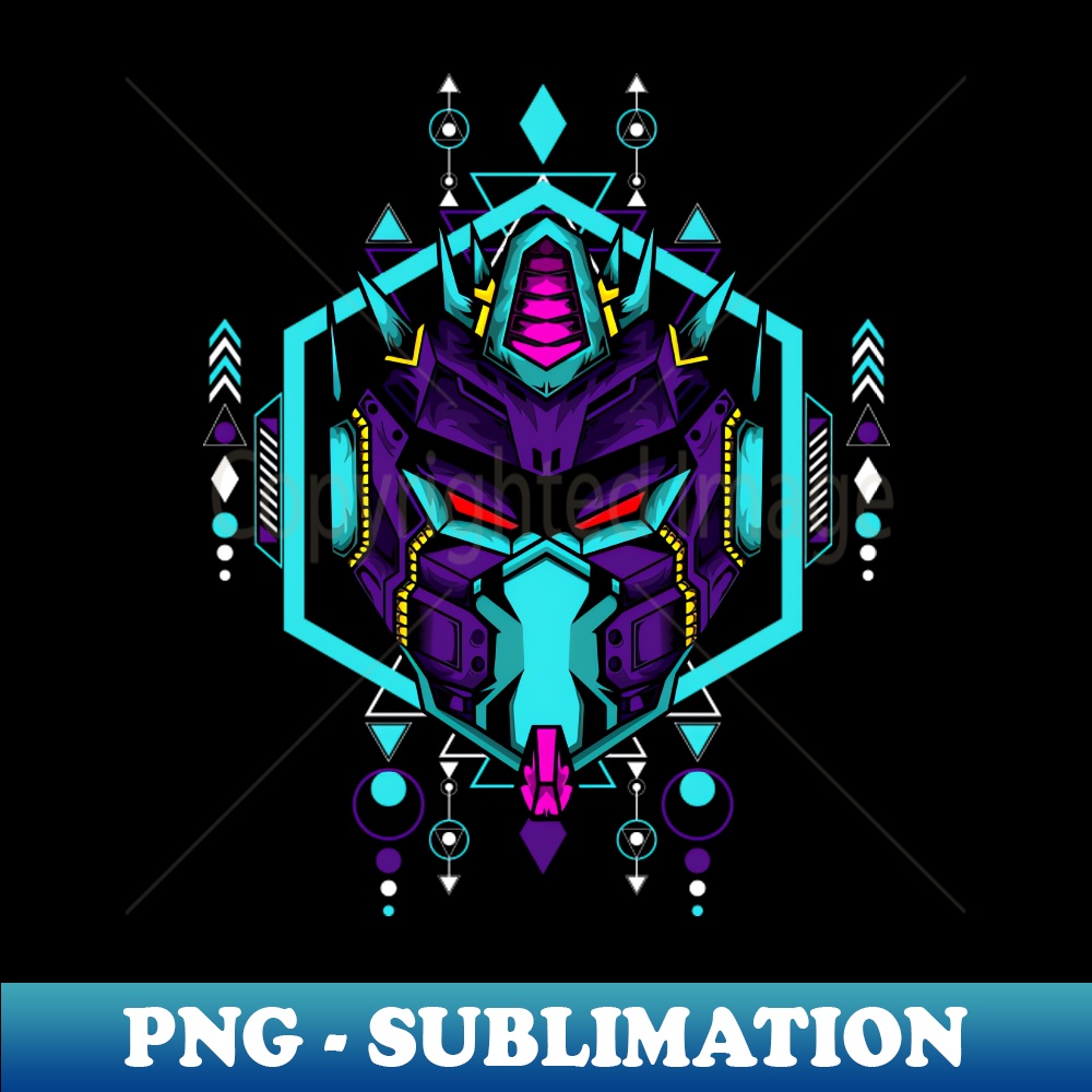 Dark Robot - Signature Sublimation PNG File - Boost Your Suc | Inspire Uplift