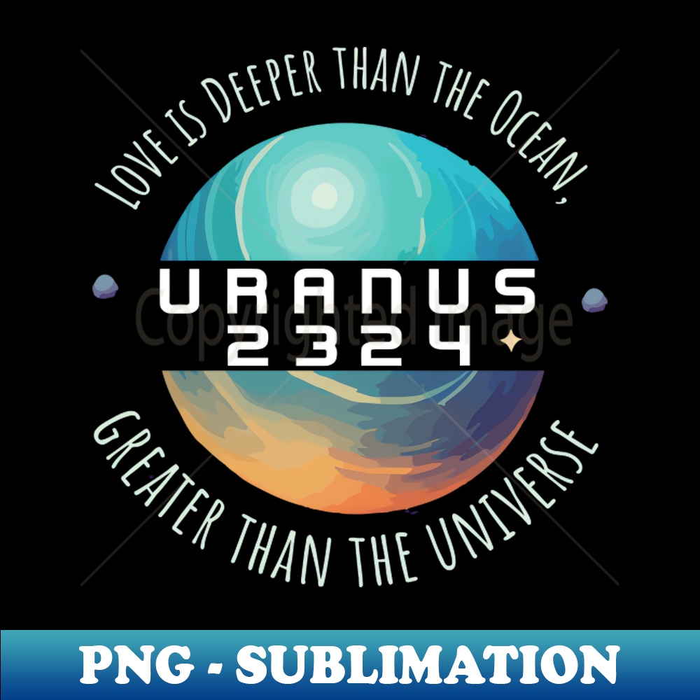 FreenBecky Uranus 2324 - Premium Sublimation Digital Downloa - Inspire Uplift