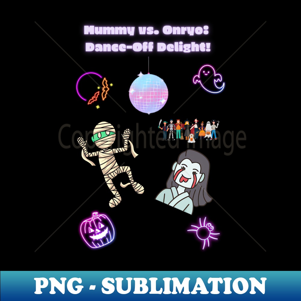 Mummy and Onryo Dance Off - Digital Sublimation Download Fil | Inspire ...
