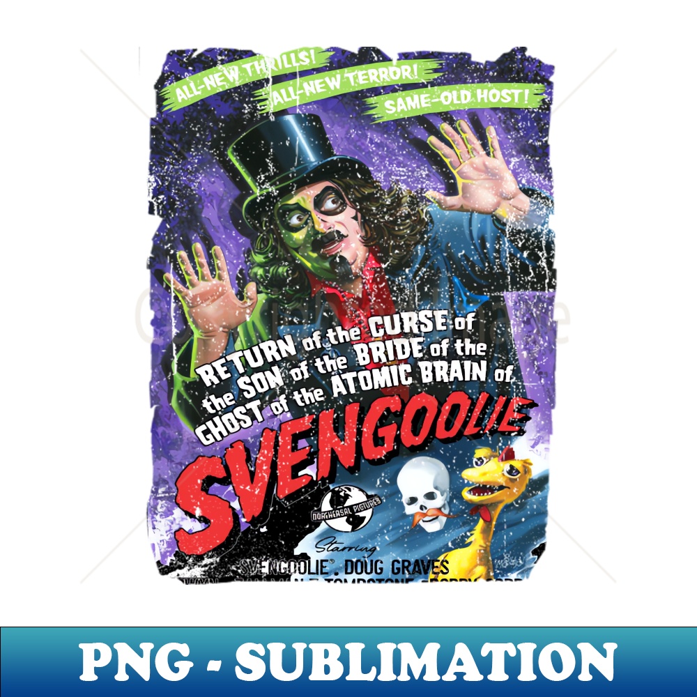 Return of the Curse Svengoolie Purple ver - Decorative Subli | Inspire ...