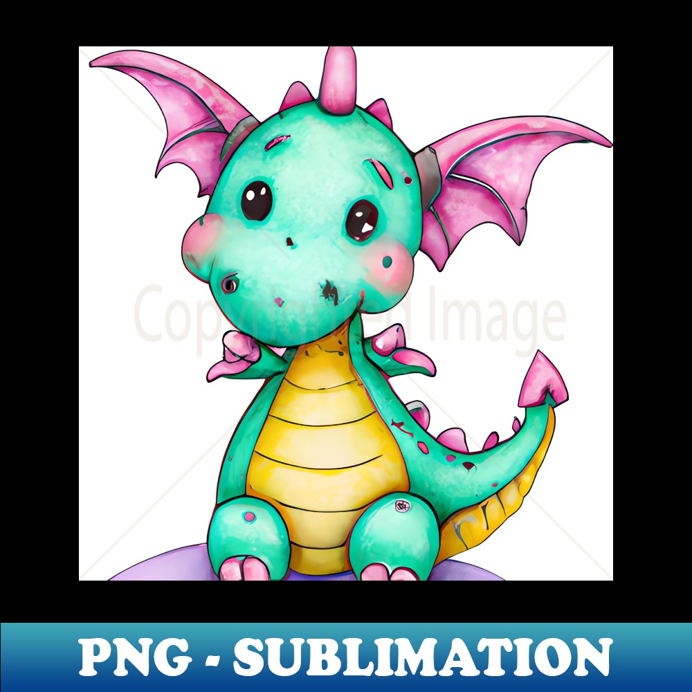 Finn the Baby Dragon - Premium PNG Sublimation File - Instan | Inspire ...