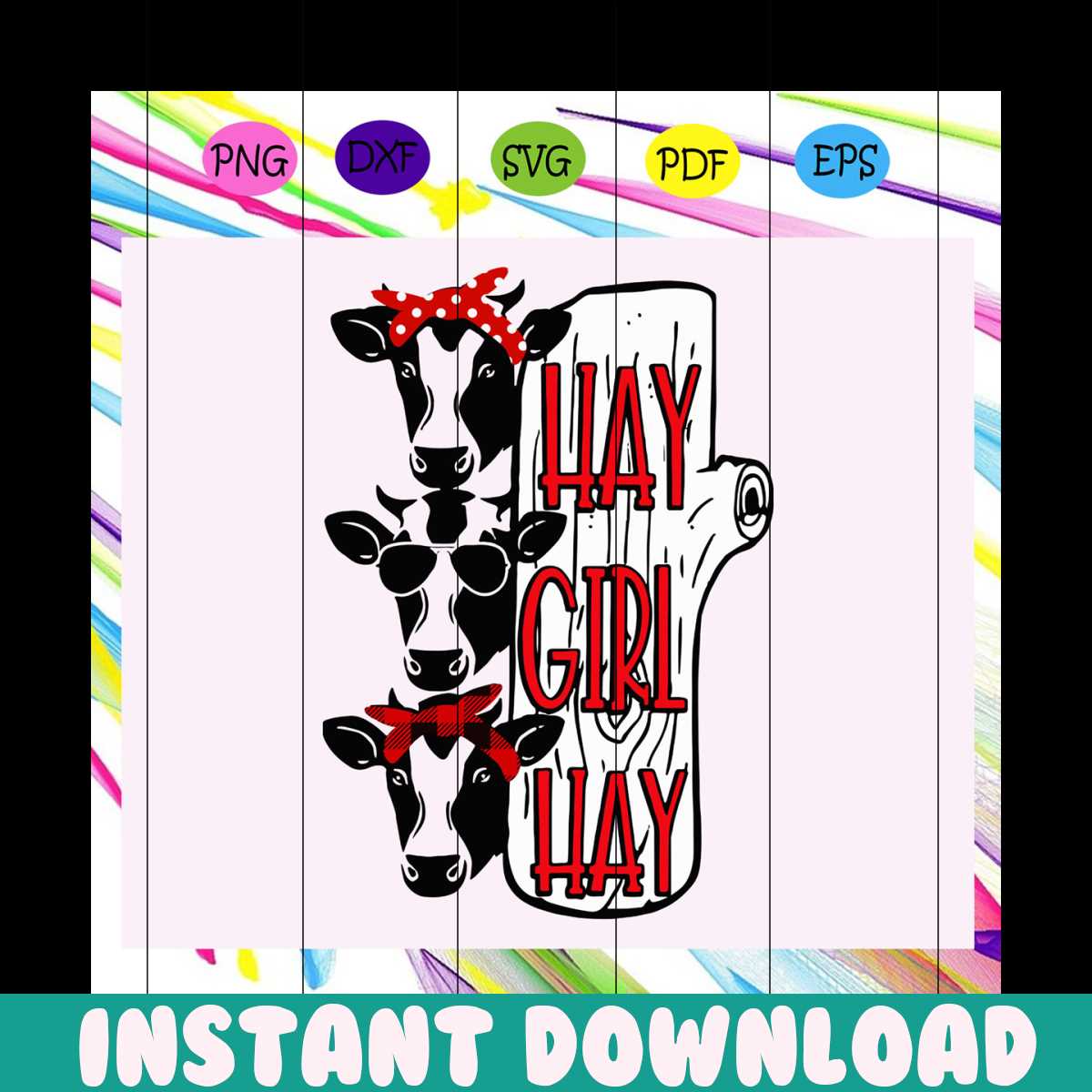 Hay girl hay,cow svg, cow mom svg, hay girl hay svg, hey gir | Inspire ...