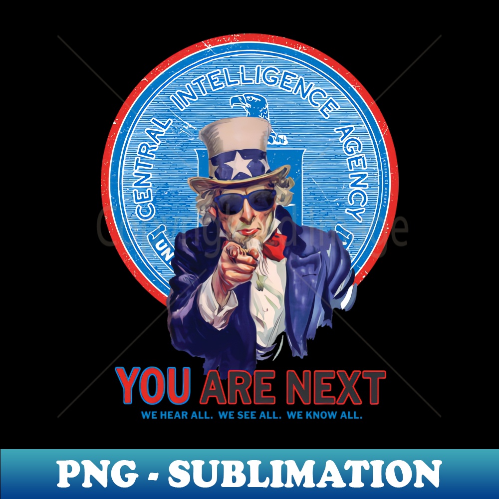 CIA You Are Next - PNG Transparent Digital Download File fo | Inspire ...