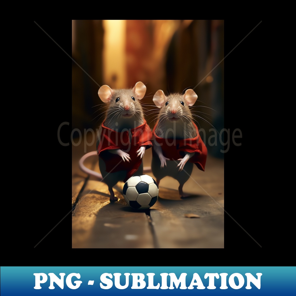Mice Football Little Mice Big Game - High-Resolution PNG Sub - Inspire ...