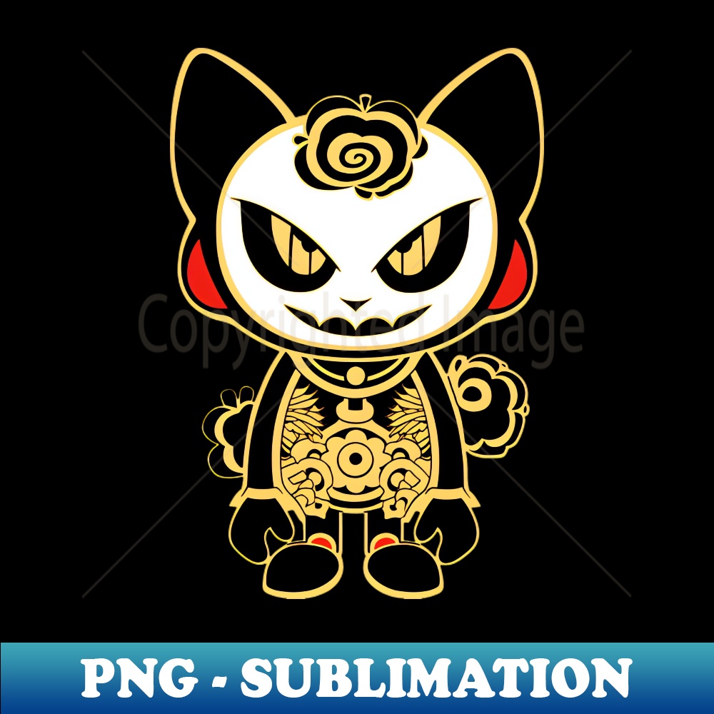 Devil Panda Cat - Premium Sublimation Digital Download - Cre | Inspire ...