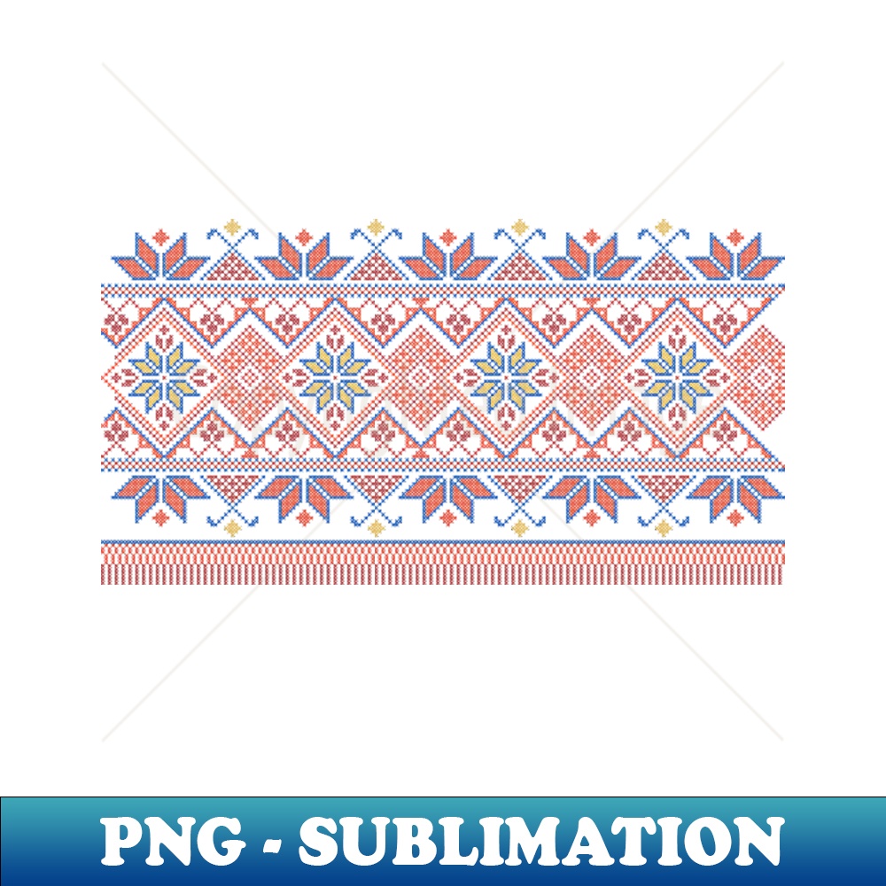 Realistic Palestinian Jordanian Arabic Tatreez Cross Stitch | Inspire ...