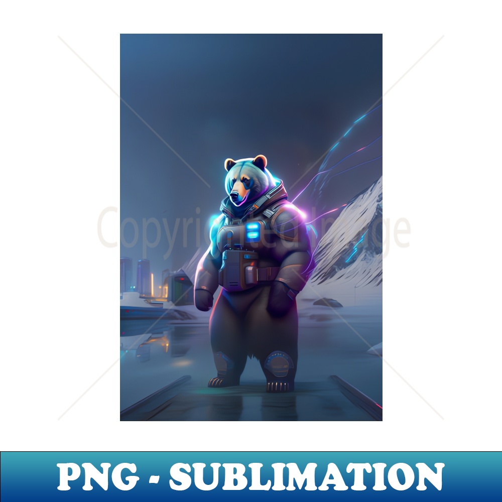 Hacker Bear - Vintage Sublimation PNG Download - Add a Festi | Inspire ...