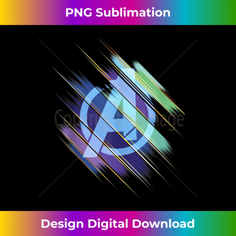 Marvel Avengers Endgame Logo Swiped Colors Tank To - Vibrant | Inspire ...