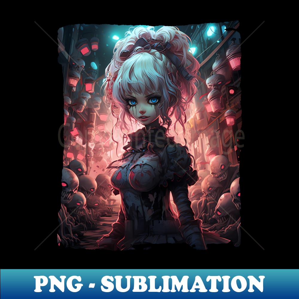 Cute anime girl in a zombie apocalyptic world - Artistic Sub | Inspire ...