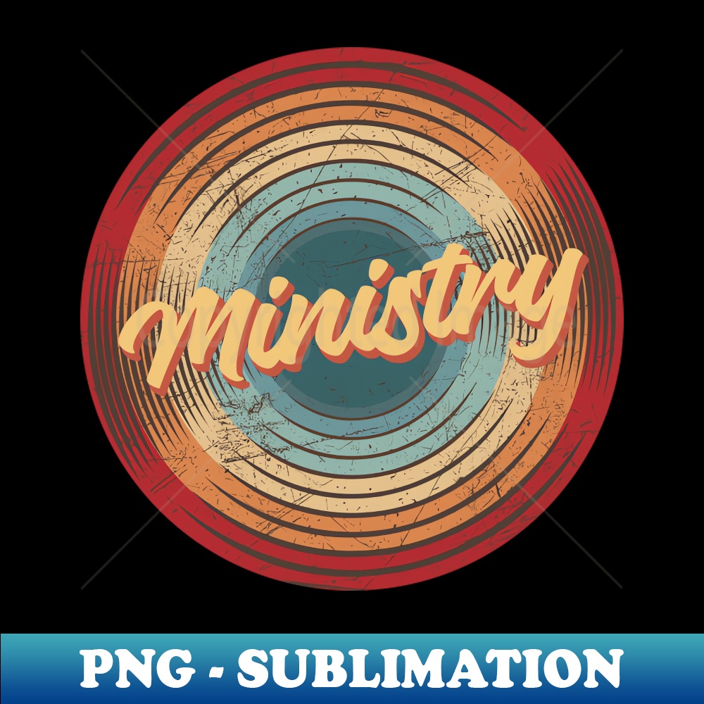 Ministry Vintage Circle - PNG Transparent Digital Download F | Inspire ...