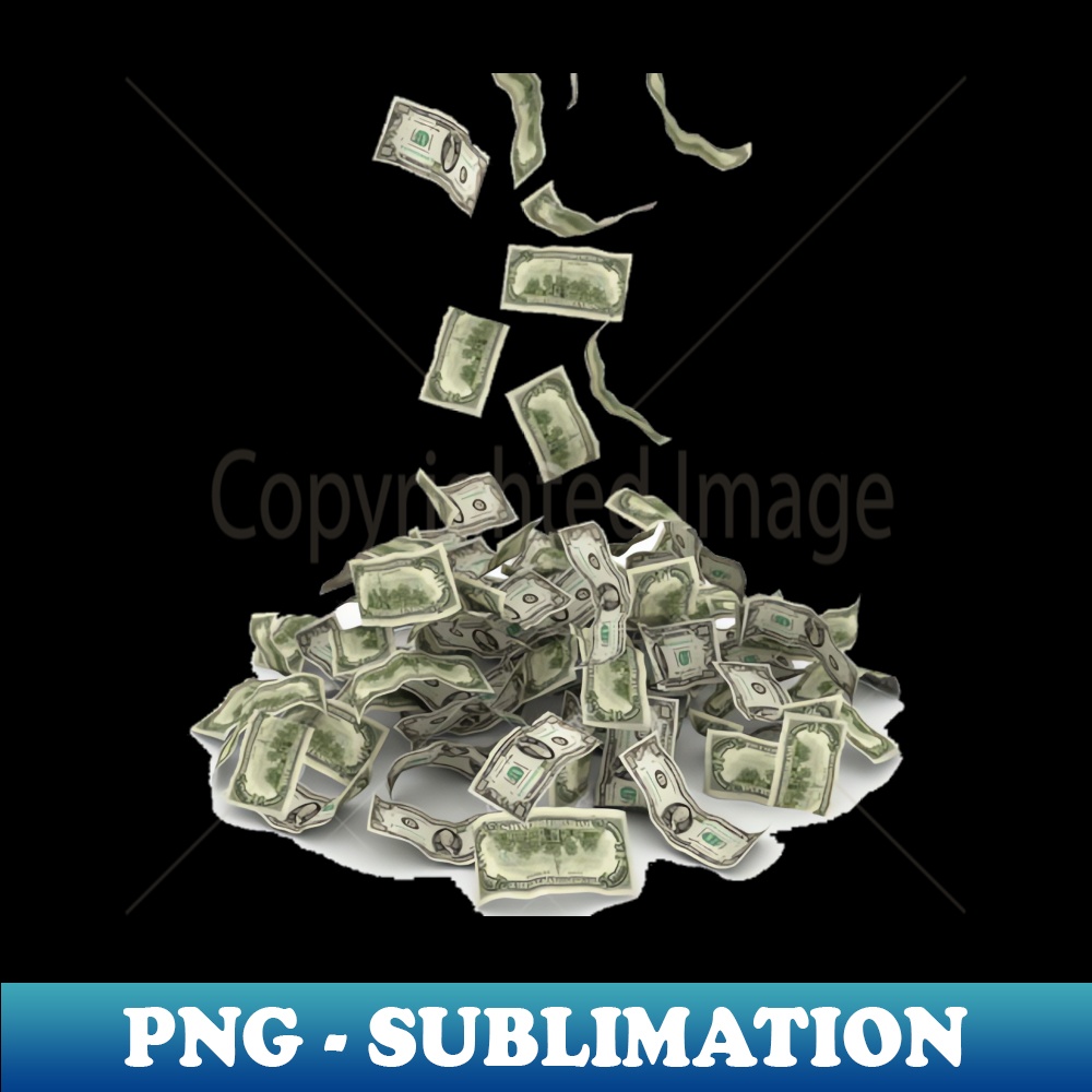 Money T-Shirt - Unique Sublimation PNG Download - Perfect fo | Inspire ...