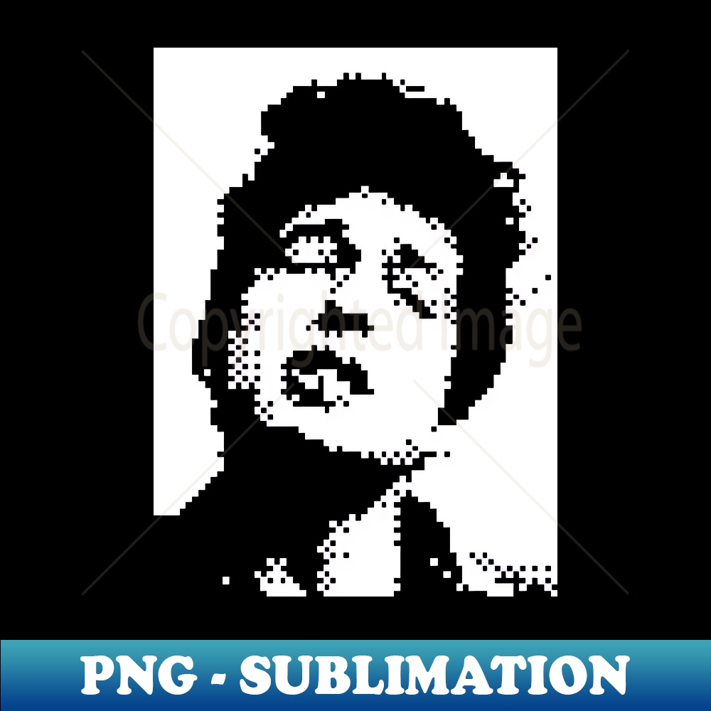 Bob Dylan - 1bit Portrait - Dark Version - Digital Sublimati | Inspire ...