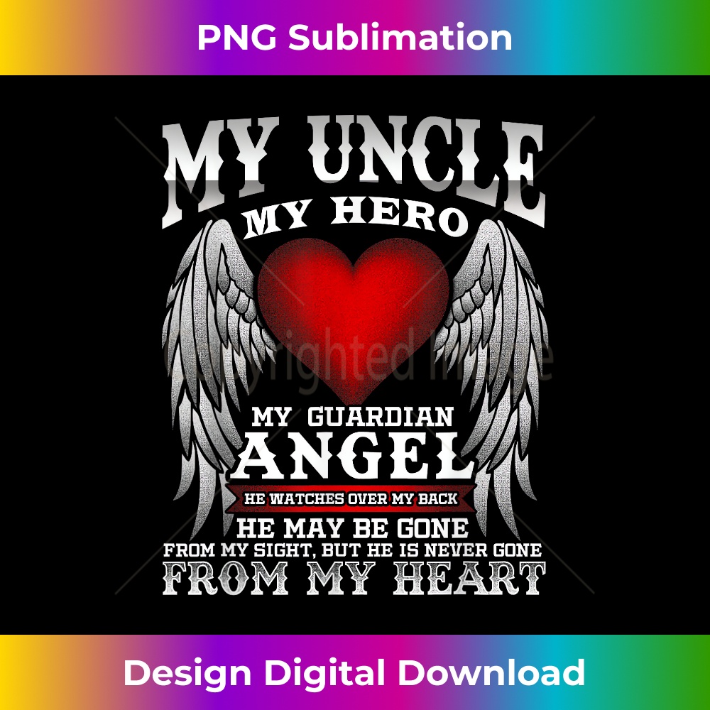 My Guardian Angel Uncle! In Remembrance - Classic Sublimatio | Inspire ...