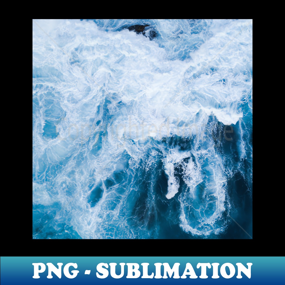 Crystal Clear Aqua Blue Ocean Water - High-Resolution PNG Su | Inspire ...