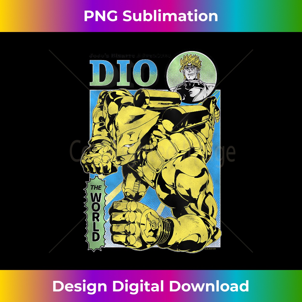 JoJo's Bizarre Adventure Part 3 DIO & The World Illustration | Inspire ...