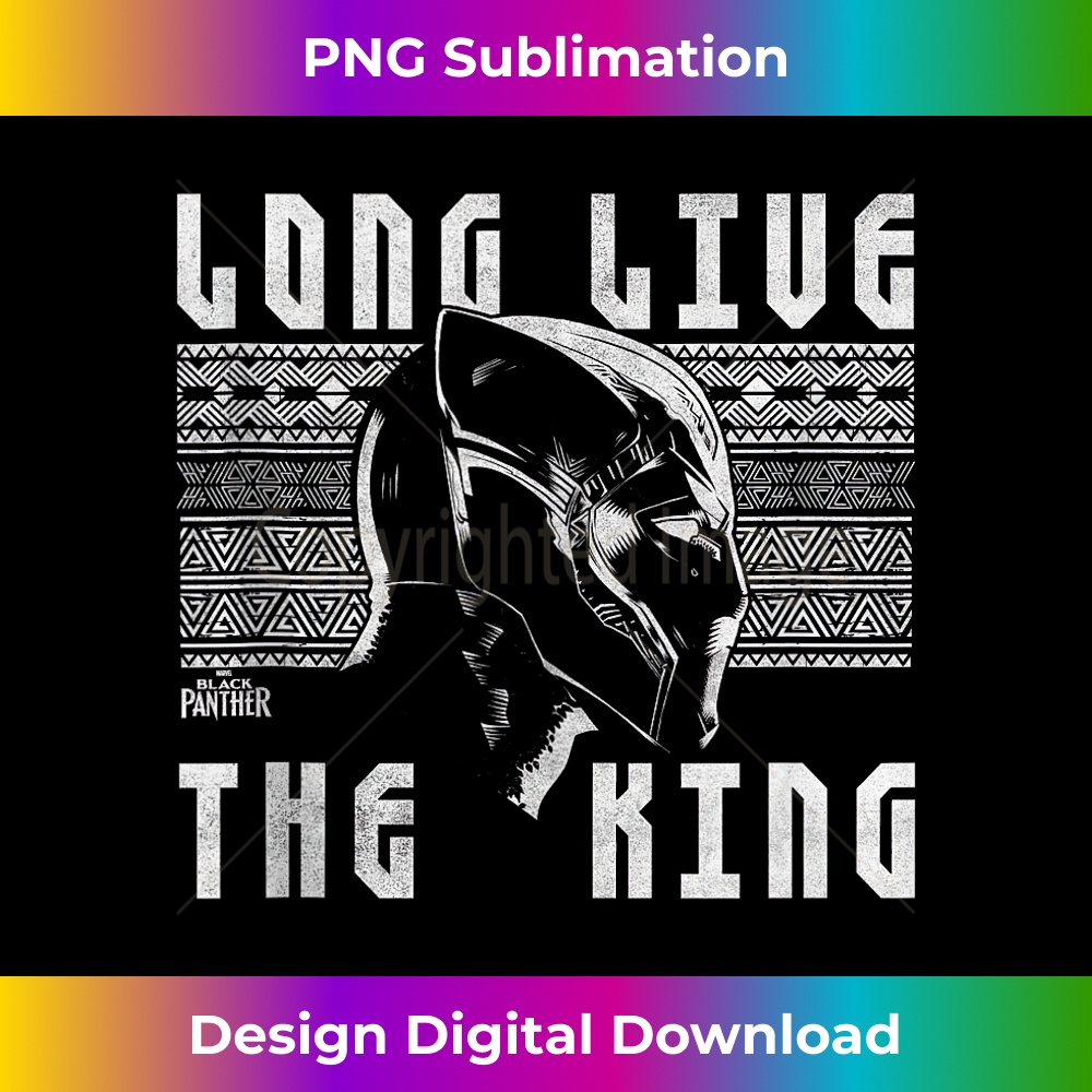 Marvel Black Panther Long Live The King Side Profile Tank To | Inspire ...