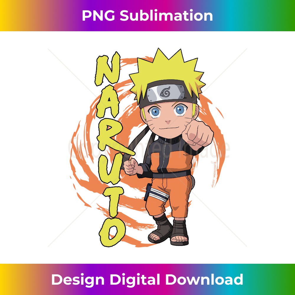 Naruto Shippuden Naruto Chibi Fist Long Sleeve - Bohemian Su | Inspire ...