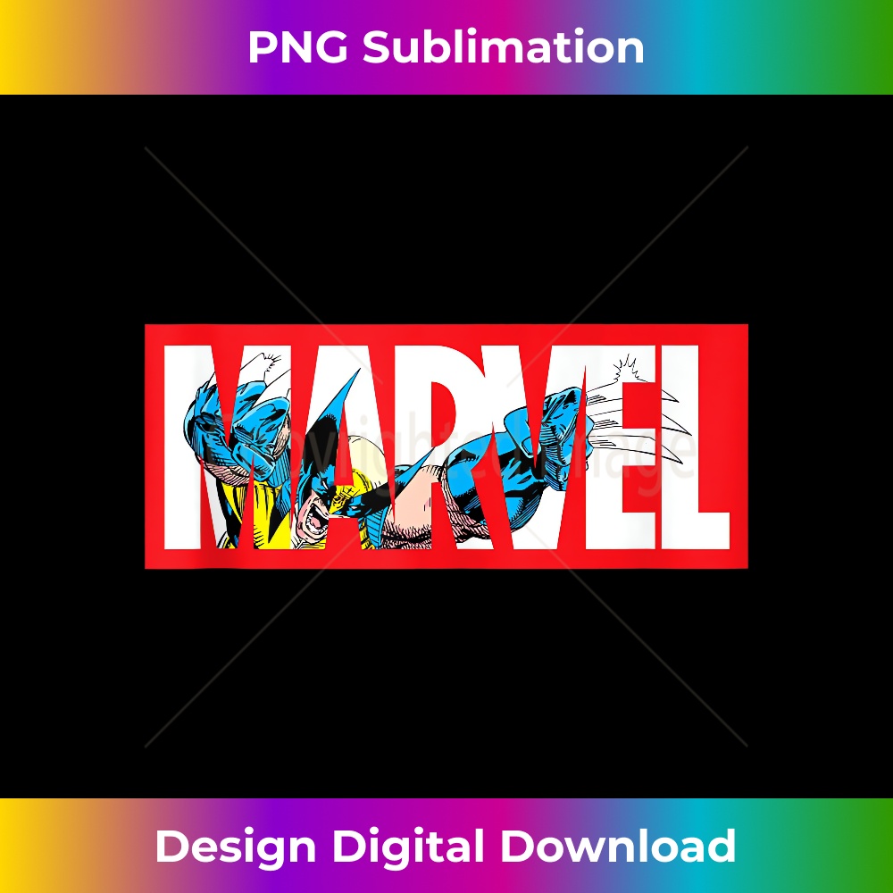 Marvel X-Men Wolverine Logo Fill Tank Top - Sophisticated PN | Inspire ...