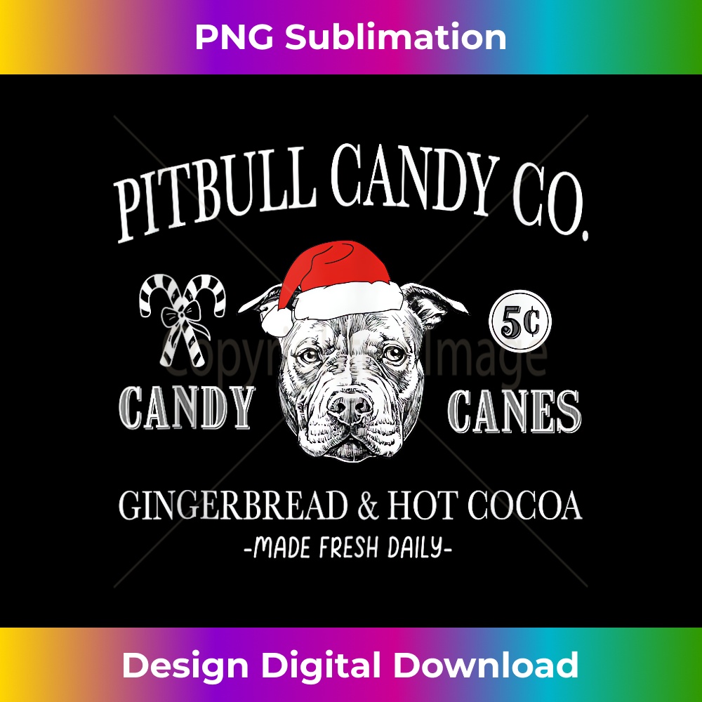 Funny Santa Pit Bull Pittie Mom Christmas Vintage Holiday Ta | Inspire ...