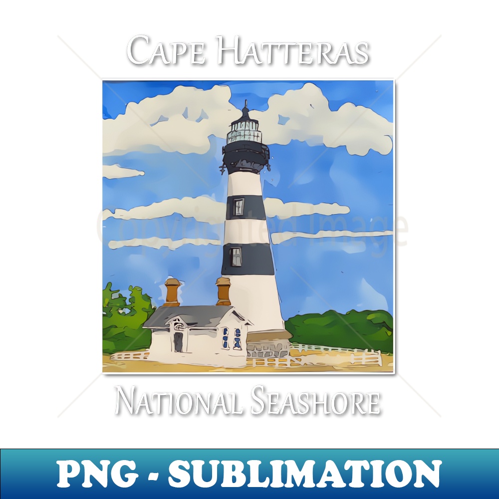 Cape Hatteras National Seashore Lighthouse - Vintage Sublima - Inspire Uplift