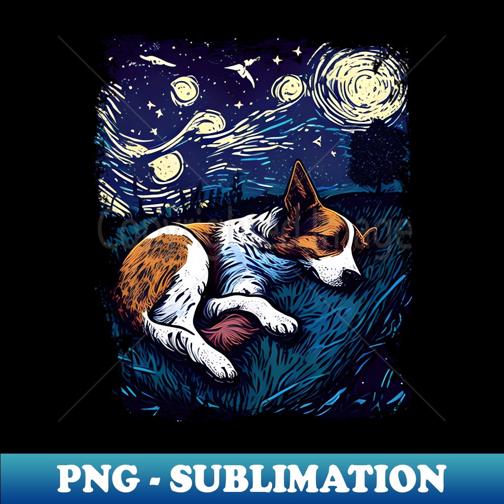 Starry Night Dog - Love Sleeping for Dog Lovers - High-Quali | Inspire ...