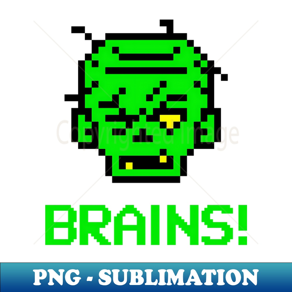 Zombie Brains - Digital Sublimation Download File - Transfor | Inspire ...