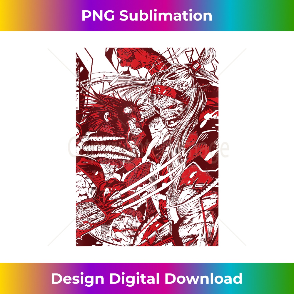 Marvel Omega Red Vs. Wolverine Tank To - Luxe Sublimation PN - Inspire ...