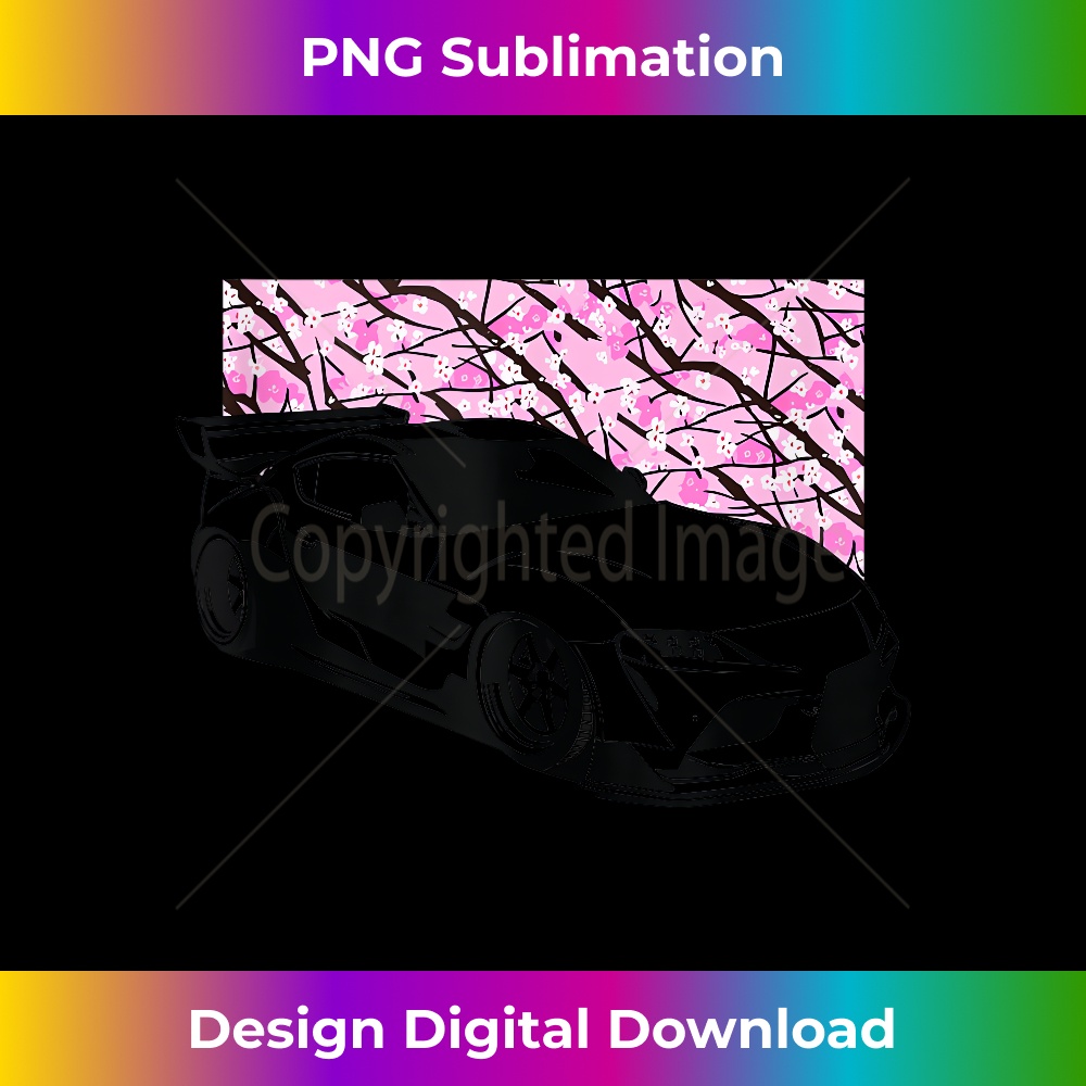 JDM Supra MK5 GR Cherry Blossom 2JZ Stance Graphic T- Tank T - Inspire ...