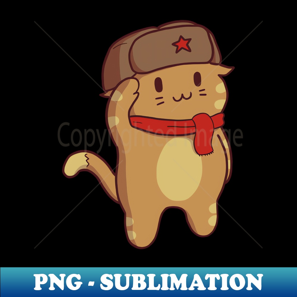 Komrade Kat Salute - Premium Sublimation Digital Download - | Inspire ...