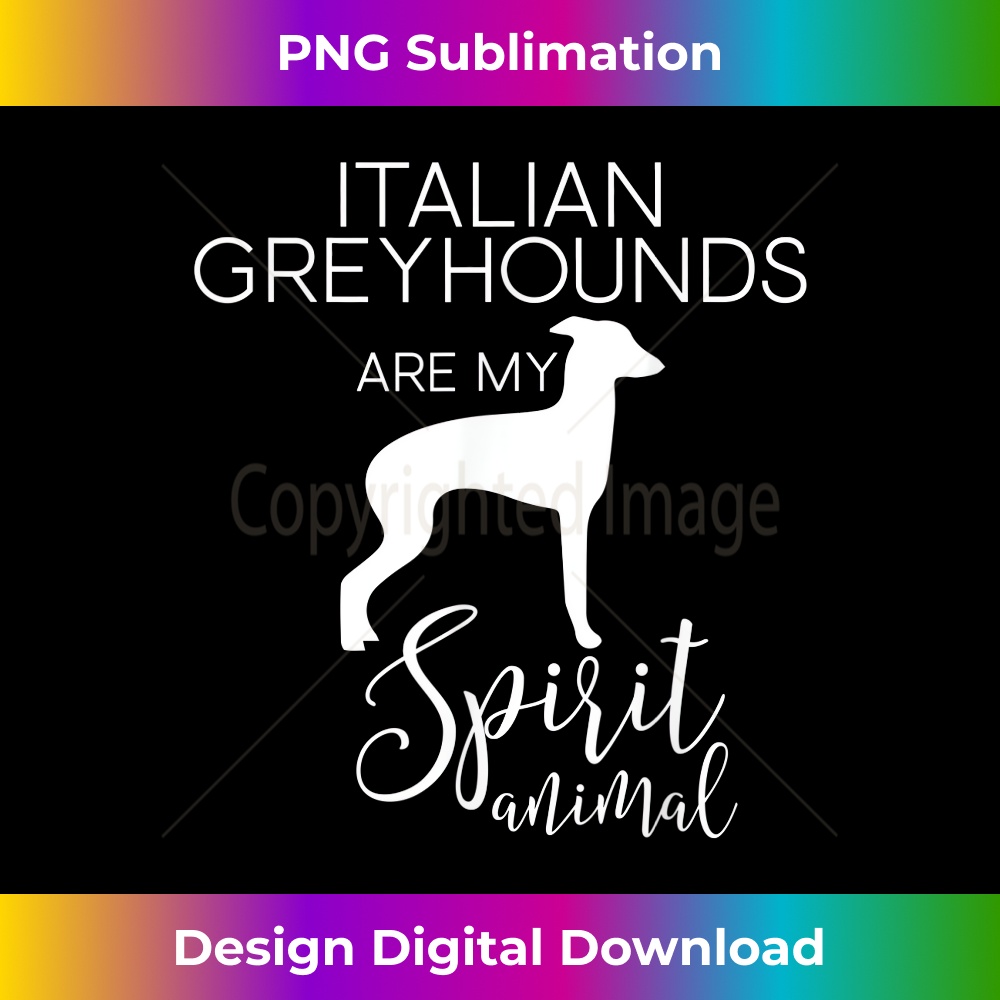 Italian Greyhound IG Iggy Dog Spirit Animal J000287 - Contem | Inspire ...