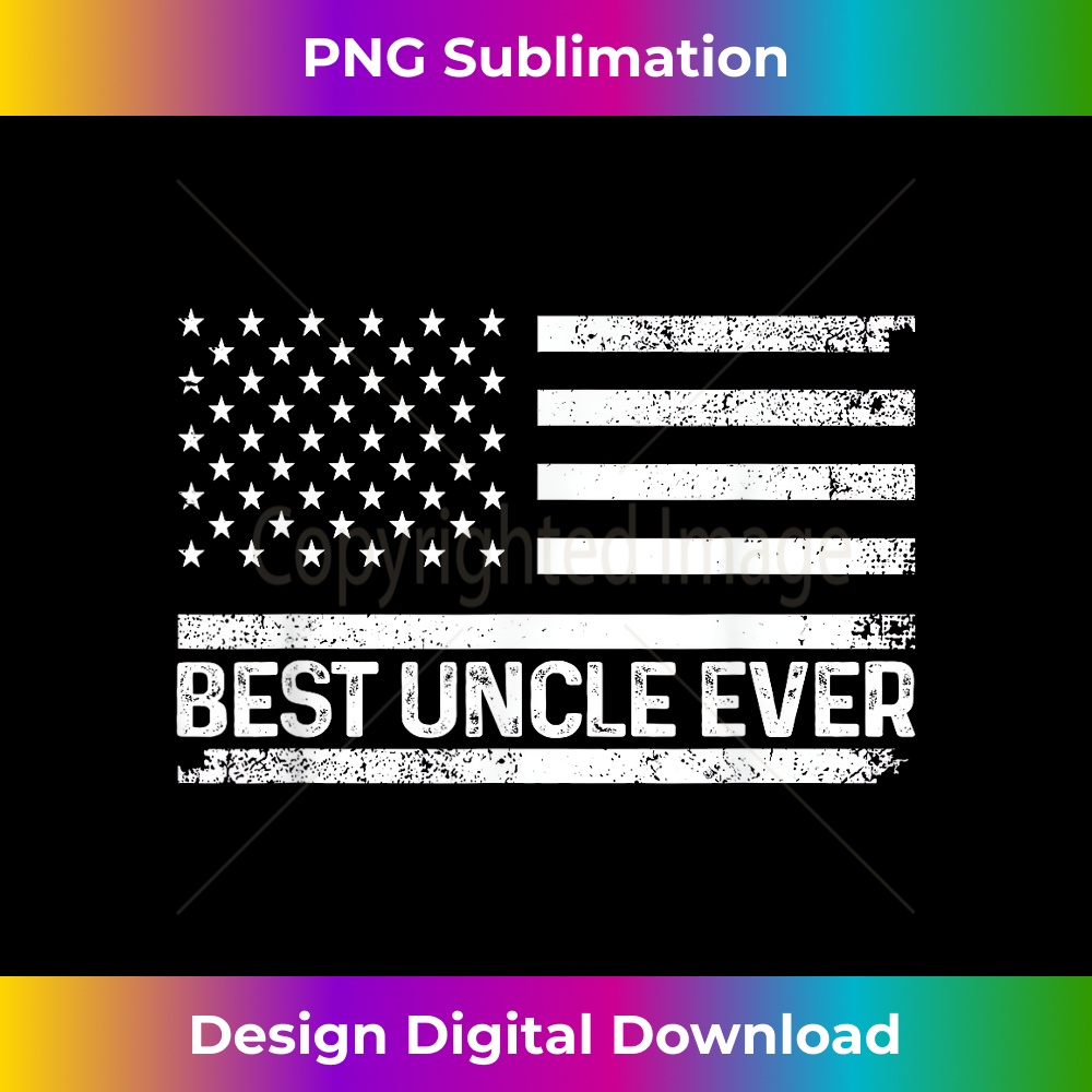 Funny Uncle Art For Uncle Men Best Uncle Ever US Flag Lover | Inspire ...