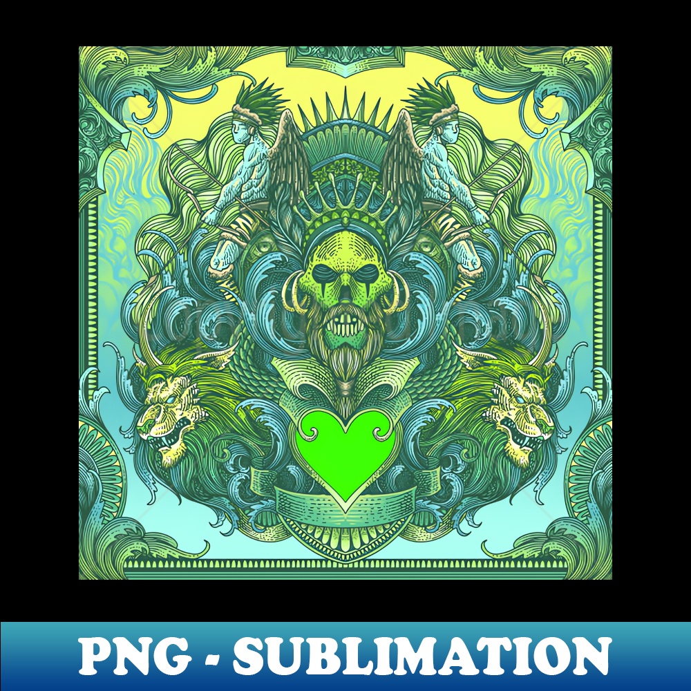East King Surrealism Art - Instant PNG Sublimation Download | Inspire ...