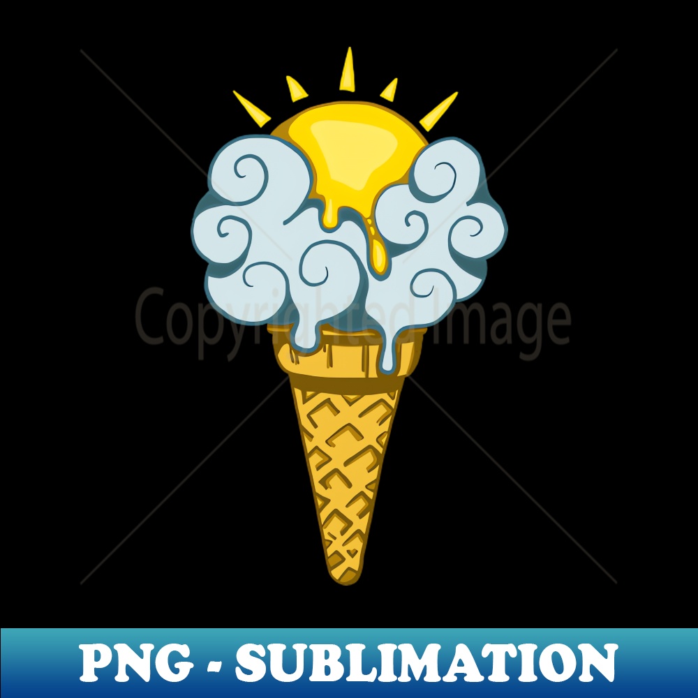 Rising Sun Ice Cream with Clouds - Special Edition Sublimati | Inspire ...